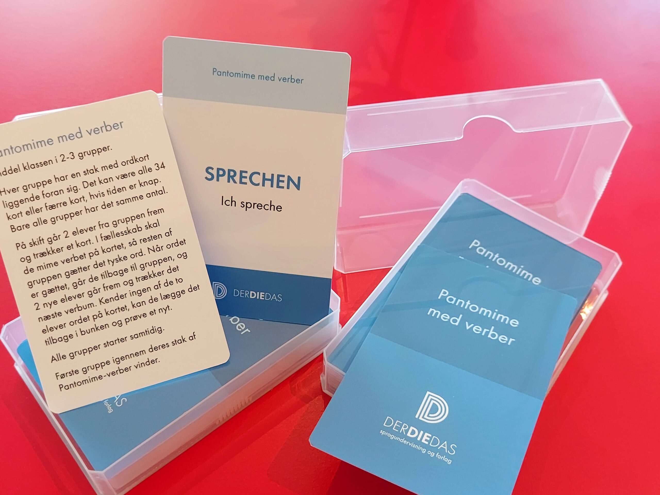 Gæt og grimasser til tysk - DERDIEDAS